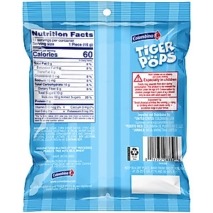 Colombina Tiger Pops Strawberry Ice Cream 6.2oz