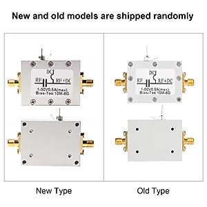 Bias Tee,10MHz-6GHz Bias Tee Broadband Radio Frequency Microwave Coaxial Bias Low Noise Amplifier Module.