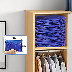 BOCAR Oversized Home Moving Bags Heavy Duty Extra Large Storage Bags for Clothes with Zippers Carrying Handles, Space Saving Alternative to Moving Box Packing Moving Supplies (MB-001-Blue-3)