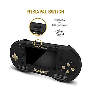 Hyperkin SupaBoy Blackgold Portable Pocket Console for Super NES/Super Famicom - Super NES