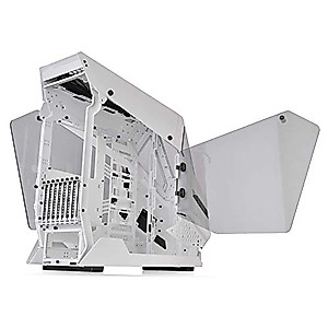 Thermaltake AH T600 Snow Helicopter Styled Open Frame Tempered Glass Swing Door E-ATX Full Tower Case CA-1Q4-00M6WN-00