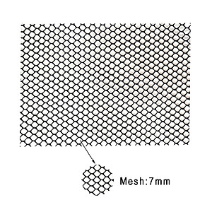 2-Pack Plastic Gutter Guard Mesh Roll 6” x 20Ft Rain Gutter Leaf Guard-Stop Clogged Gutters-with 20 Clip Fixed Hooks.DIY Gutter Protection.