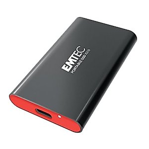 Emtec 512GB X210 Elite SATA III Portable Solid State Drive (SSD) with NAND Technology ECSSD512GX210