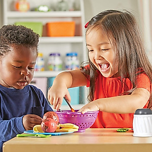 Learning Resources New Sprouts Pasta Time - 20 Pieces, Ages 2+ Pretend Play Food for Toddlers, Preschool Learning Toys, Kitchen Play Toys for Kids