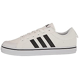 adidas Men's Bravada 2.0 Skate Shoe, White/Black/Black, 8