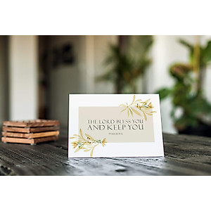 Thank You Inspirational Greeting Cards with Scripture - Pack of 24