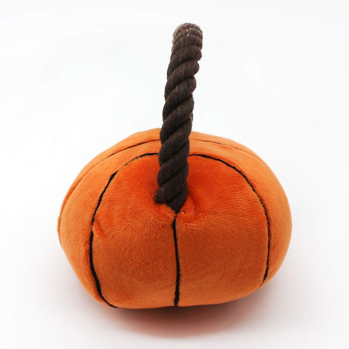 Cotton Rope Basketball Football Plush Doll Chewing Toy,Chewable Squeaky Toy for Pet Dog Cats - Baseball/Basketball/Football/Rugby