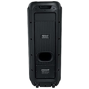 Rockville BASS Party 10 Dual 10" Portable Battery LED Party Bluetooth Speaker