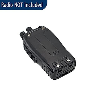 Rechargeable Walkie Talkies Battery Pack Replacement with Case - Original 1500 mAh Li-ion Battery for Baofeng BF-888S, Arcshell AR-5, Pxton PX-888S Walkie Talkie (4 Pack)