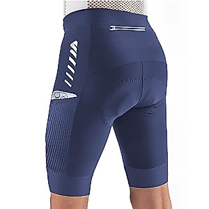 Padded Bike Shorts for Men Cycling Shorts with Paddeing Bicycle Biking Road Accessories Pockect Reflective Strip Large