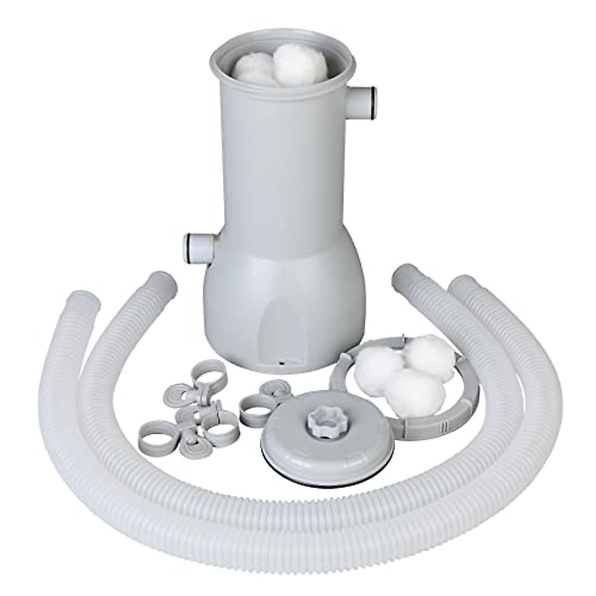 Blue Wave NB19791 18-ft Round 52-in Deep Active Frame Package Above Ground Swimming Pool with Cover