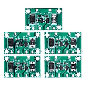 5pcs Solar Controller Board Battery Charging Controller Module Circuit Board for Solar Lamp