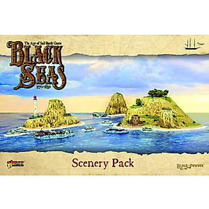 Warlord Black Seas The Age of Sail Game - Role Playing Strategy Board Games for Adults, Table Top The Age of Sail Strategic Wargaming Kit - Tabletop Military History RPG with Terrain