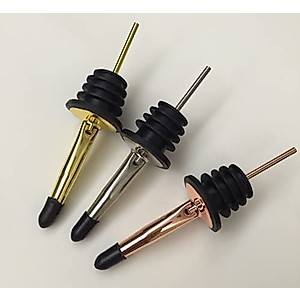 JQYXSS30 Pieces Liquor Pourer Covers,Pour Spouts Rubber Dust Cover Caps Dust-Proof,Food-Safe