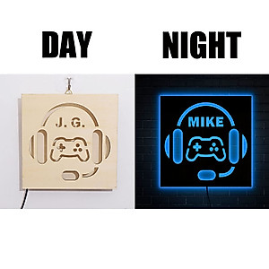 Custom Gamer Led Sign, Gaming Decor Led, Gamer Room Led, Playstation Led Sign, Playstation Led Light, Personalization Playstation Led Neon Sign…