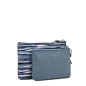 Kipling Duo Pouch, Brush Stripes