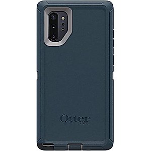 OtterBox Defender Series Screenless Edition Case for Samsung Galaxy Note10+ (Only) - Case Only - Non-Retail Packaging - Gone Fishin (Wet Weather/Majolica Blue)