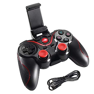 Paddsun Mobile Game Controller, Wireless Bluetooth GamePad Joystick Game Controller For Android TV Box Tablet