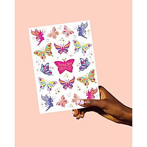 xo, Fetti Butterfly Tattoos for Kids - 34 Glitter styles | Birthday Party Supplies, Butterfly Party Favors + Fairy Decor