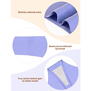 Sunm Boutique 6 Pack Seamless Thongs for Women No Show Thongs Nylon Stretch Thong Panties Underwear XS-XXL