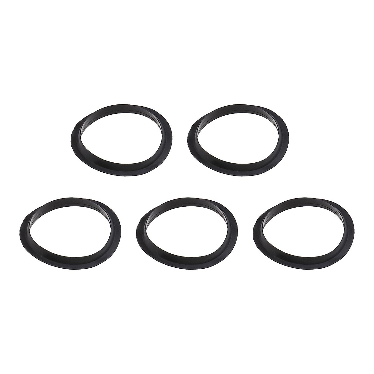 Create idea 5Pcs Sink Plug O-Ring Spare Sealing Gaskets for Metal Basin Plugs and Pop up Bath Sink Basin Plug Inner Diameter 31.5mm Outer Diameter 38mm Silica Gel Black