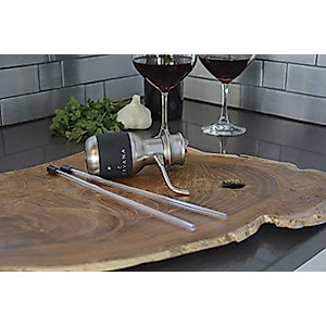 Aervana Original: Electric Wine Aerator and Pourer / Dispenser - Air Decanter - Personal Wine Tap for Red and White Wine