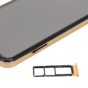 Tangxi i14pro Smartphone, MTK6580, 2.0GHz, 3500mAh Battery, 6.53 Inch HD Screen, 16MP Camera, with AI Battery Management, Face Unlock, GPS, Dual SIM Dual Standby (Gold)