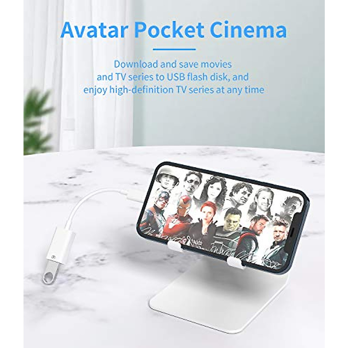 Lightning Male to USB Female Adapter OTG Data Sync Cable Compatible with Iphone13 11 12pro Max Mini XR X XS 8 7 SE Plus for Apple Ipad Air,Camera,3.0 Mouse,Keyboard,Hub,Midi Port Adaptador Connector