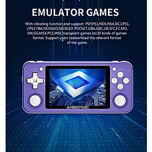 RG351P 2500 game PS1 system handheld game