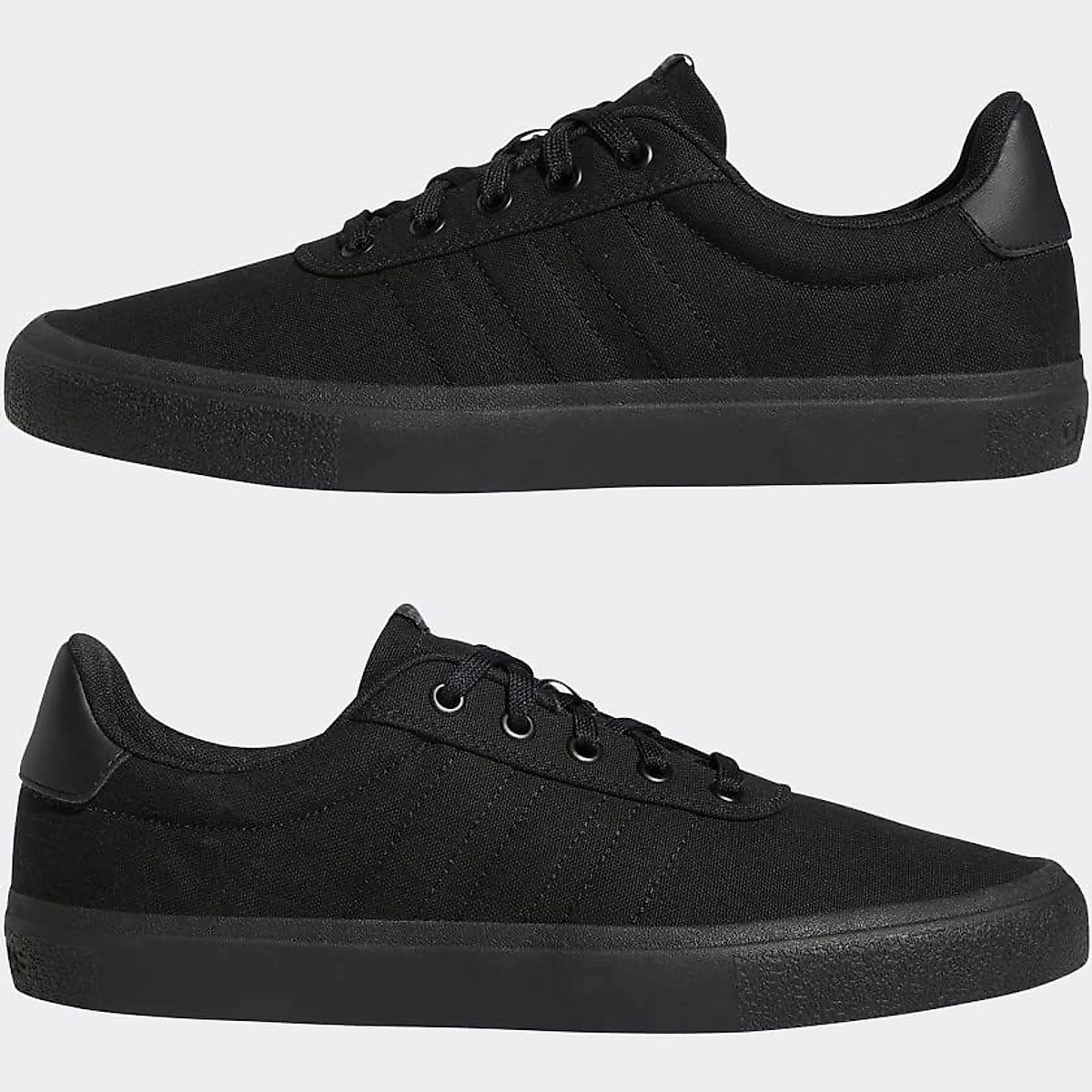 adidas Men's Vulc Raid3r Skate Shoe, Core Black/Core Black/Grey Four, 9.5
