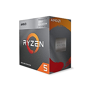 AMD Ryzen™ 5 4600G, 6-Core, 12-Thread Unlocked Desktop Processor with Wraith Stealth Cooler