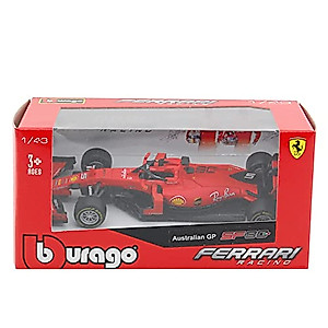 Bburago 1/43 Ferrari F1 SF90 2019 5# Sebastian Vettel Diecast Model Car 36815