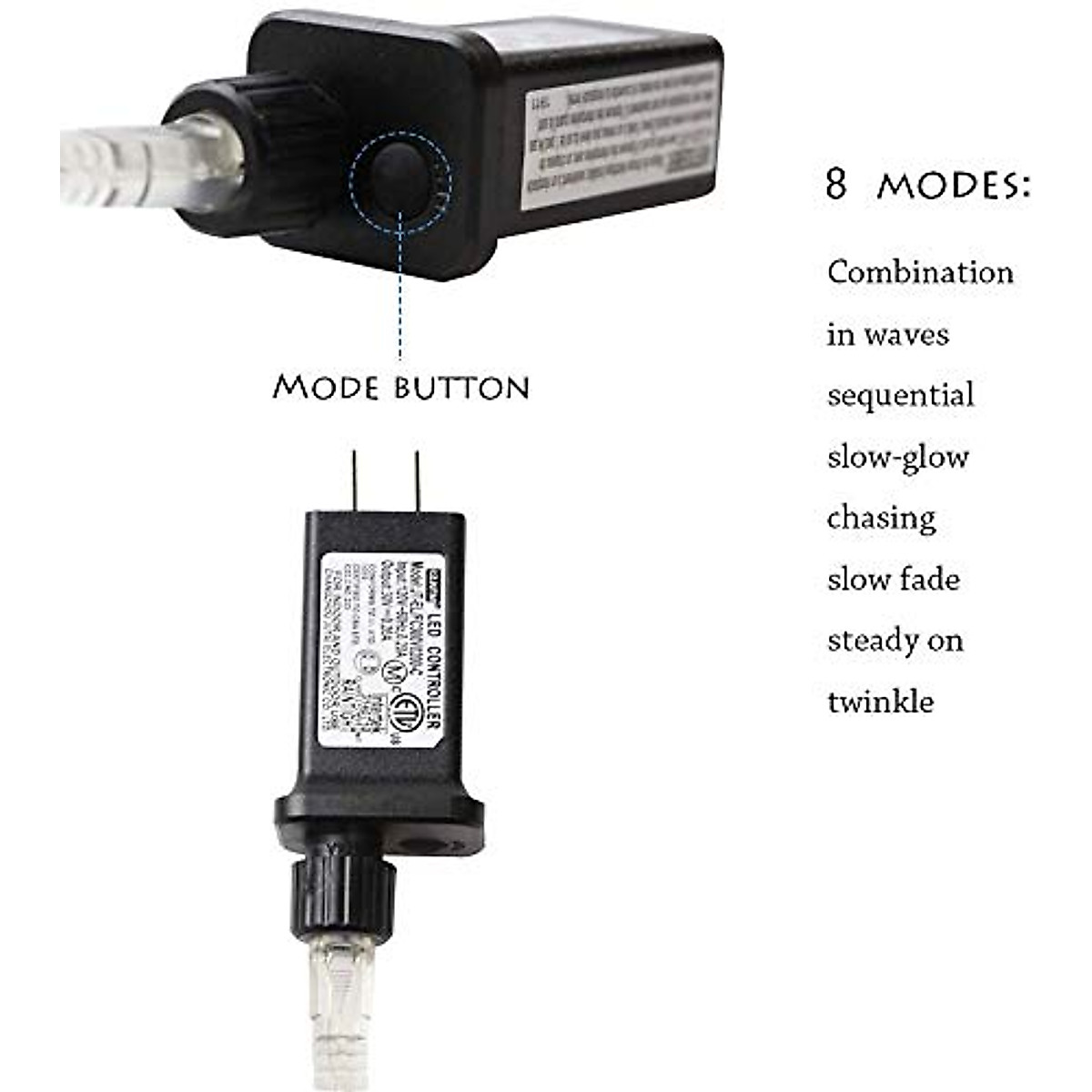 LEYOYO LED Net Lights Outdoor Mesh Lights, 8 Modes 200 Led 6.6ft x 9.8ft Christmas Net Lights for Bedroom, Christmas Trees, Bushes, Wedding, Garden, Outdoor Decorations (White)