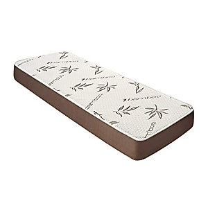 FORTNIGHT BEDDING 30”x74” Gel Memory Foam Mattress for RV, Camping, Cot, Daybed & Guest Bed (Narrow Twin, 6 Inch)