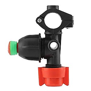 Omabeta Spraying Nozzle For Plant Good effect Easy to install Agricultural Spraying Nozzle Agriculture Spray Nozzle gardens for agricultural farm(4 points clamp tube)