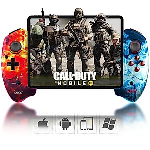 Joso Tablet Controller (11"), Phone Controller for iPhone, iPad, Android, Galaxy Z Fold4, Galaxy Z Flip4, Galaxy S23 S22 21Ultra, Fire HD 10, 8 to Play COD Mobile, Wireless Game Joystick Direct Play