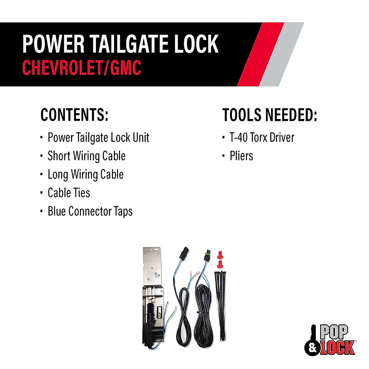 Pop & Lock PL8110 Power Tailgate Lock for Chevy/GMC