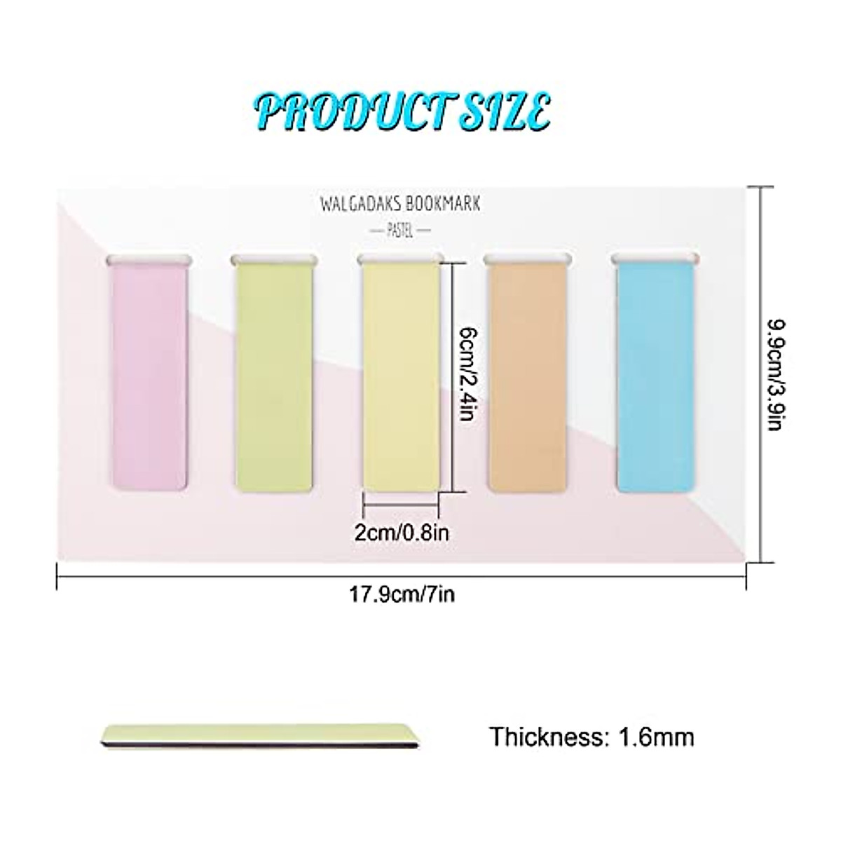 30 PCS Aesthetic Magnetic Bookmarks, Cute Magnet Book Markers, Page Clips Bookmark for Women, Laminated Book Mark for Reading Lovers Girls Kids Students Teachers School Stationery Gifts