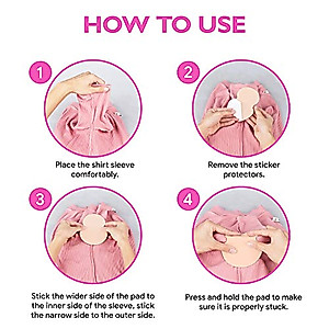 Large Underarm Sweat Pads for Women - Armpit Sweat Pads for Women and Men [100 PCS], Under Arm Sweat Pad for Hyperhidrosis and Sweating – Dress Shields/Guards for Armpit Protection