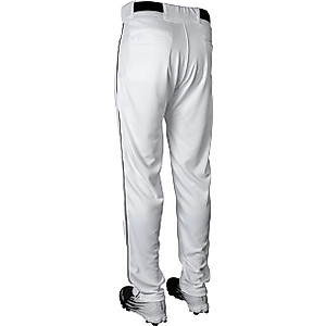 Rawlings Boys Ylnchsrp-w/B-89 Pant, White/Black, Medium US