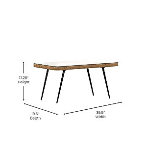 Taylor & Logan Iya 4 Piece Boho Rope Rattan Patio Conversation Set with Tempered Glass Top Coffee Table and Gray Cushions for Indoor/Outdoor Use, Natural