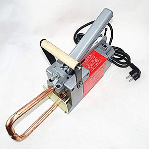 Spot Welder 230V/110V, Welding Thickness 1.5+1.5mm Steel Plat CE Portable Resistance Spot Welding Machine (A. 230V EU Plug)
