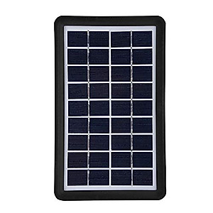 Panel Solar 9V 3W Solar Board Waterproof 93% Light Transmittance Poly Silicon Solar Cell for Battery Charging Boat