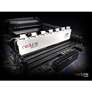 Mushkin Redline White - DDR4 UDIMM - 64GB (2x32GB) 3200MHz CL-14-288-pin1.4V Desktop Ram - Non-ECC - Dual Channel - FROSTBYTE Heatsink (MRD4U320EJJP32GX2)