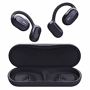 Oladance Open Ear Headphones Bluetooth 5.2 Wireless Earbuds for Android & iPhone, Open Ear Earbuds with Dual 16.5mm Dynamic Drivers, Up to 94 Hours Playtime Waterproof Sport Earbuds -Interstellar Blue