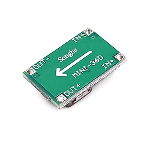 Songhe Mini360 Mini 360 3A DC-DC Voltage Step Down Power Converter Buck Module RC Airplane Power Step-Down Module 10pcs