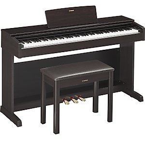 Yamaha YDP143R Arius Series Console Digital Piano with Bench, Dark Rosewood