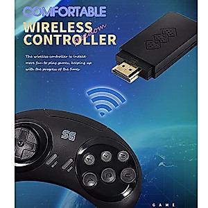 QUMOX 4K TV Game Simulateur for Sega Mini HDMI Compatible Stick Console 900 Games