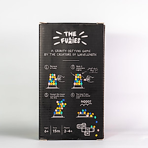 CMYK The Fuzzies - A Gravity Defying, Squishy Stacking Game
