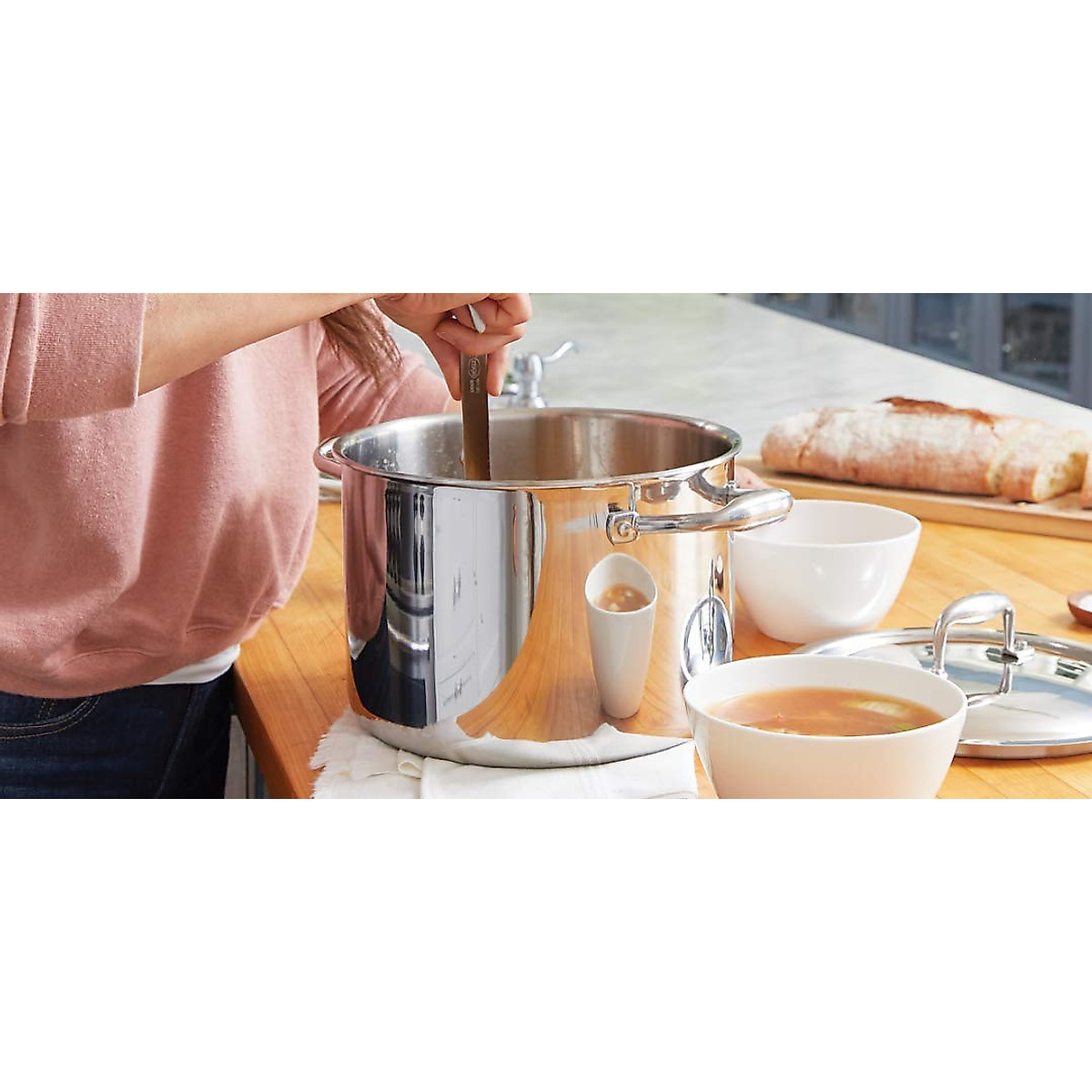 Brandless Stainless Steel Cookware (Brandless Stainless Steel Stock Pot with Lid)